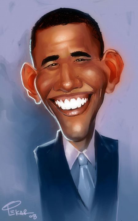 Obama Drawings (23 pics) - Izismile.com