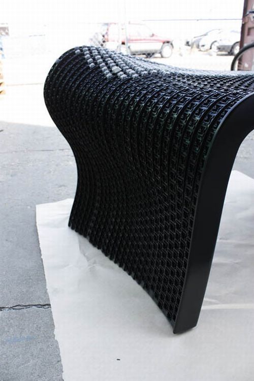 Bench Made of 2000 Keyboard Keys (14 pics) - Izismile.com