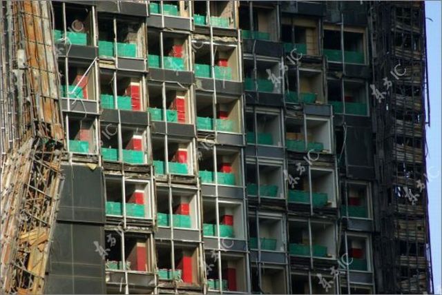 Beijing CCTV Headquarters. One Year Later After the Fire (16 pics ...