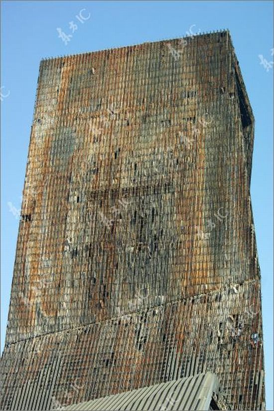 Beijing CCTV Headquarters. One Year Later After the Fire (16 pics ...