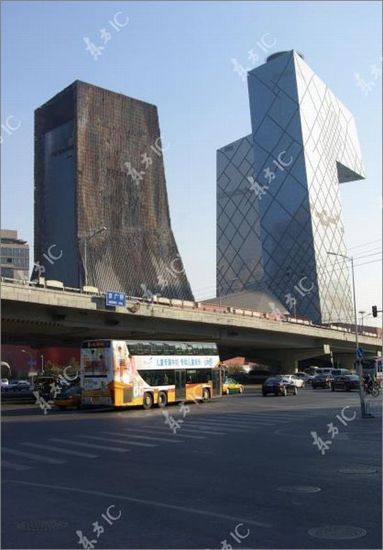 Beijing CCTV Headquarters. One Year Later After the Fire (16 pics ...