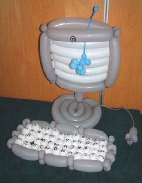 What Can Be Done from Tube Balloons (15 pics) - Izismile.com