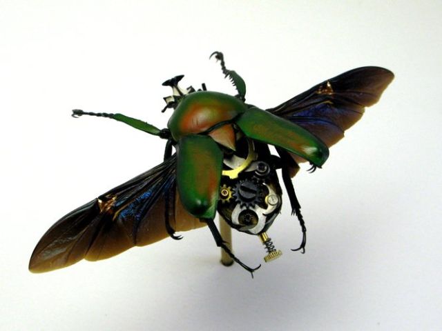 Awesome Steampunk Bugs by Mike Libby (26 pics) - Izismile.com