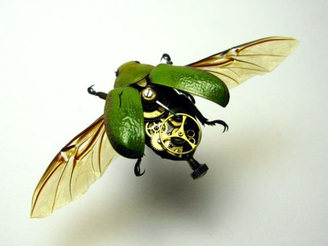 Awesome Steampunk Bugs by Mike Libby (26 pics) - Izismile.com