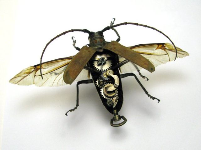 Awesome Steampunk Bugs by Mike Libby (26 pics) - Izismile.com