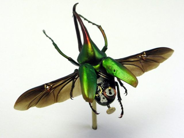Awesome Steampunk Bugs by Mike Libby (26 pics) - Izismile.com