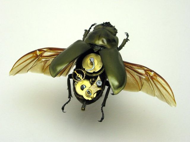Awesome Steampunk Bugs by Mike Libby (26 pics) - Izismile.com