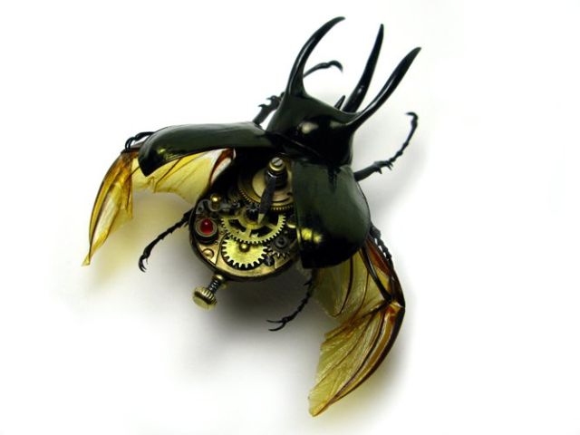 Awesome Steampunk Bugs by Mike Libby (26 pics) - Izismile.com