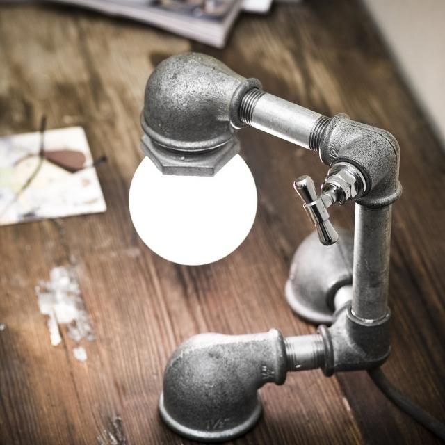 Table Lamps Made from Water Pipes (6 pics) - Izismile.com