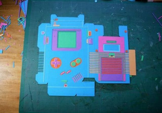 Carboard Nintendo Gameboy (15 pics) - Izismile.com