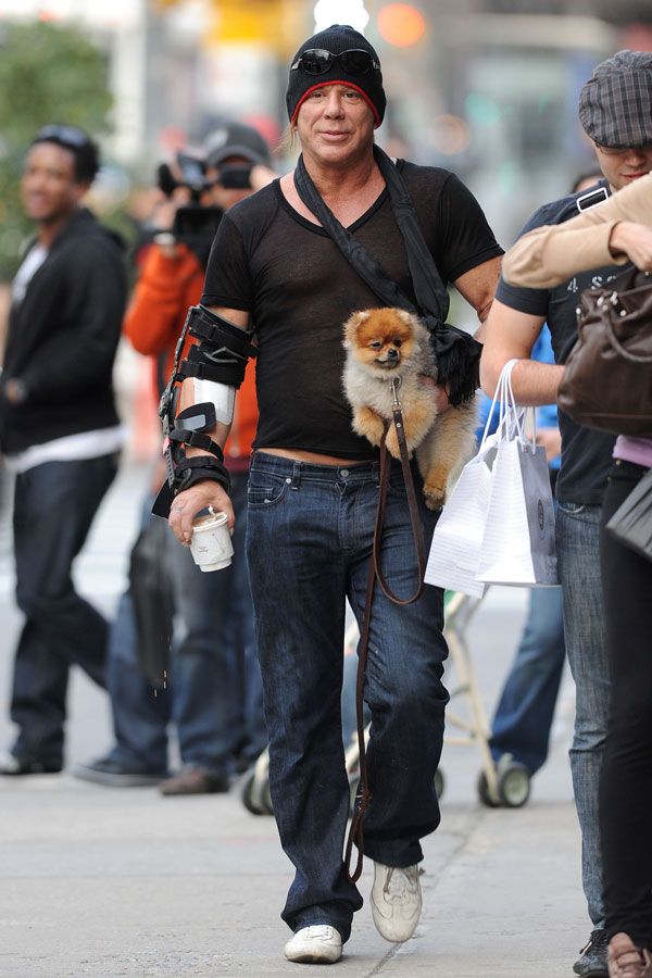 Mickey Rourke Looking Good (5 pics) - Izismile.com