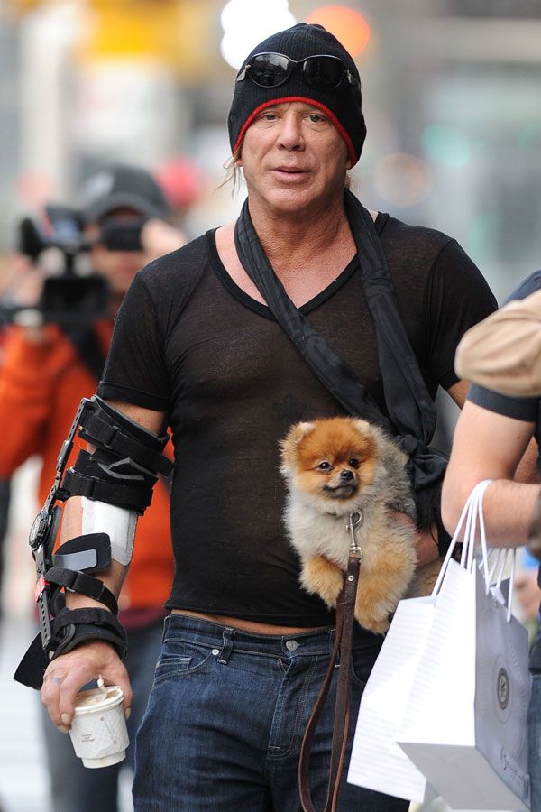 Mickey Rourke Looking Good (5 pics) - Izismile.com