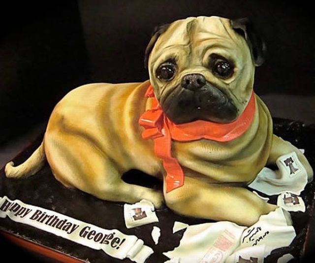 Cool Cakes in the Form of Dogs (12 pics) - Izismile.com