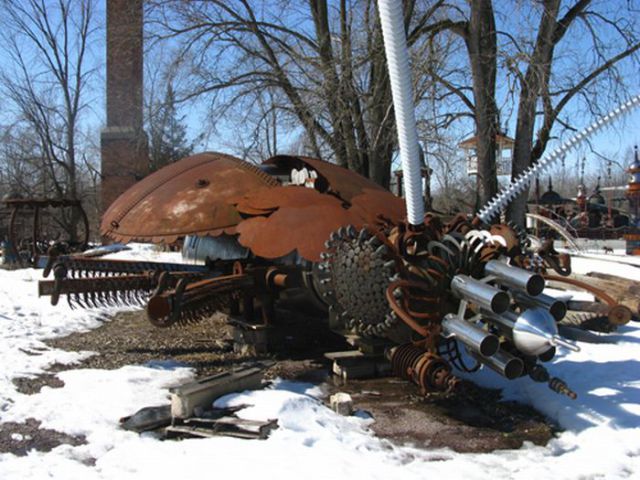Park Full of Awesome Steampunk Sculptures (23 pics) - Izismile.com