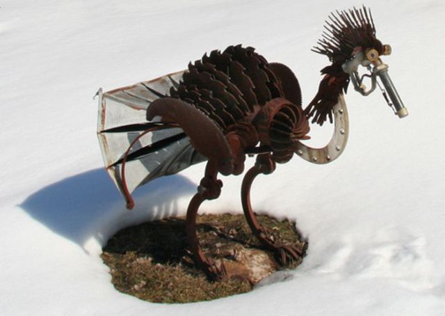 Park Full of Awesome Steampunk Sculptures (23 pics) - Izismile.com