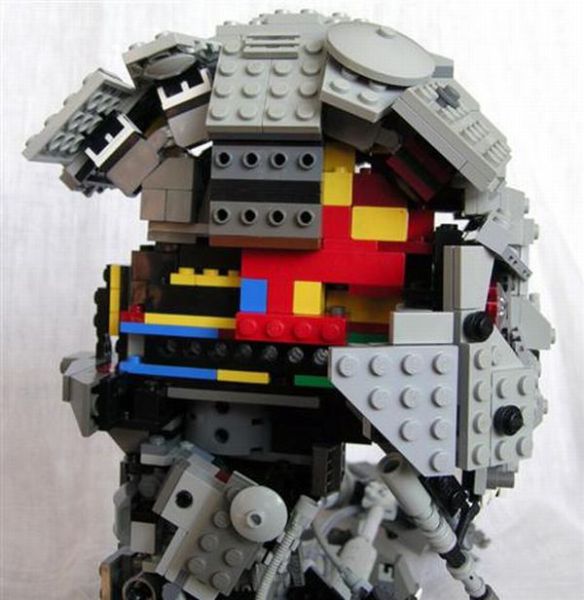 Terminator's Head Made from LEGO (7 pics) - Izismile.com