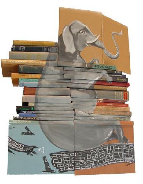Art with Stacked Books (23 pics) - Izismile.com