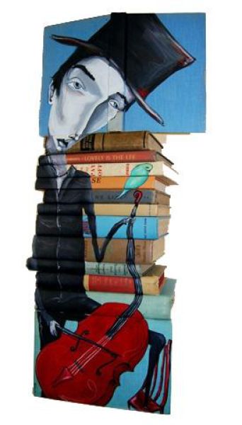 Art with Stacked Books (23 pics) - Izismile.com