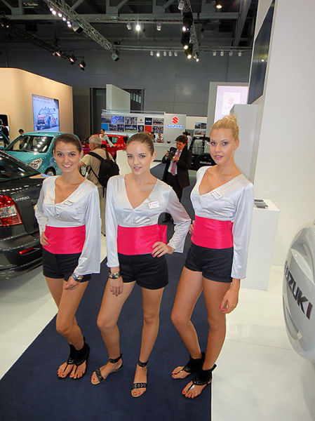 Russian Girls at a Car Show (51 pics) - Izismile.com