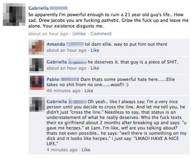 Embarrassing Facebook Breakups for The Entire World to See (17 pics ...