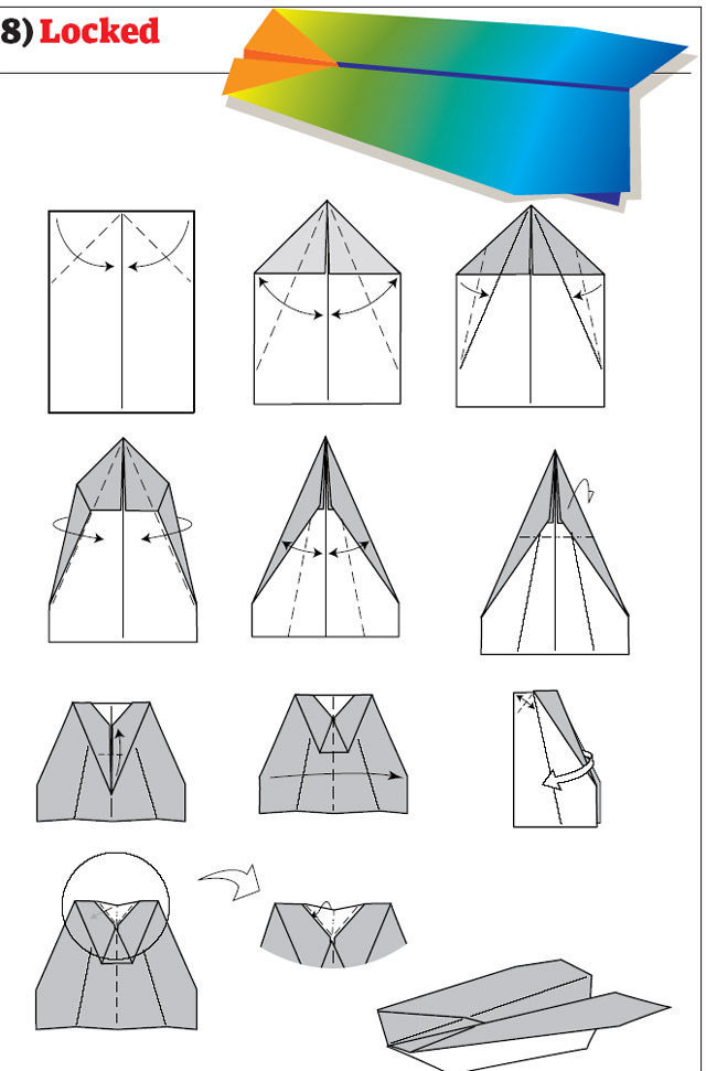 Fun Paper Airplane Models To Make Yourself 12 Pics Izismile