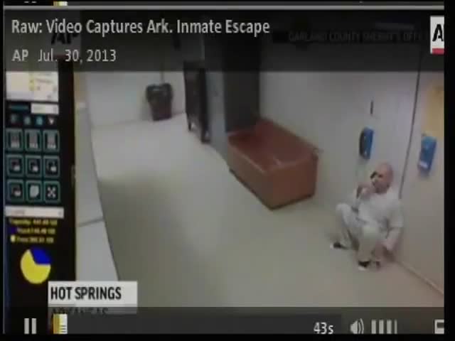 Inmate Escape Caught On Camera - Izismile.com