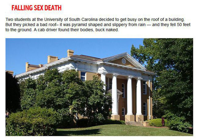 Embarrassing And Deadly Sex Accidents 10 Pics