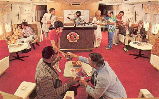 A Revealing Glance into What a First Class Cabin Really Looked Like in ...