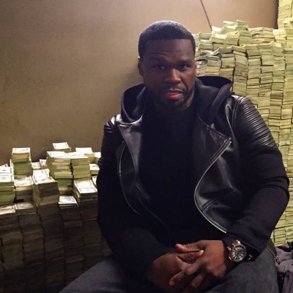 Rapper 50 Cent Shares Pics Of Him And Pile Of Cash In Instagram, The Us ...