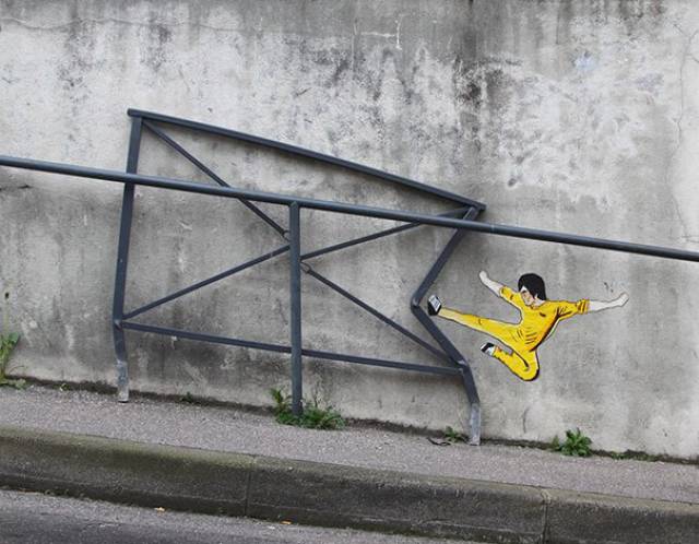 Clever Acts Of Vandalism That Created A Beautiful Modern Art (31 pics ...