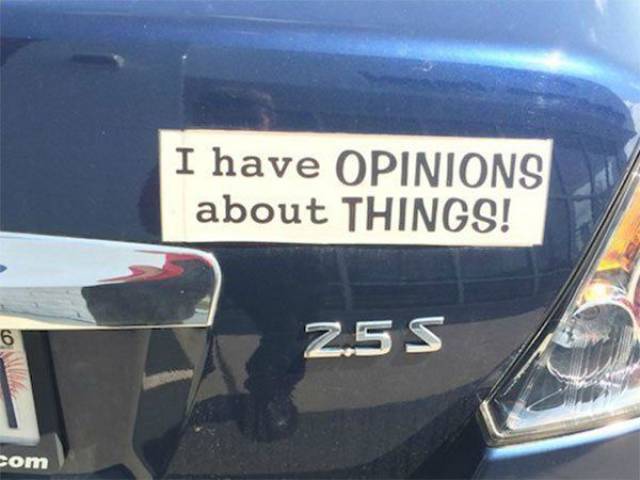 People Who Have These Bumper Stickers Have A Lot Of Humor As Well (30 ...